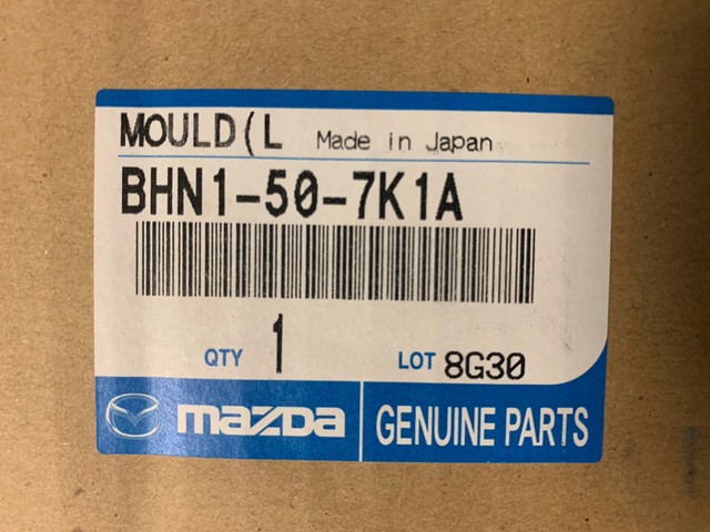 OEM Driver Side Lower Grille Molding BHN1507K1A Fits 2014-2016 Mazda 3 ...