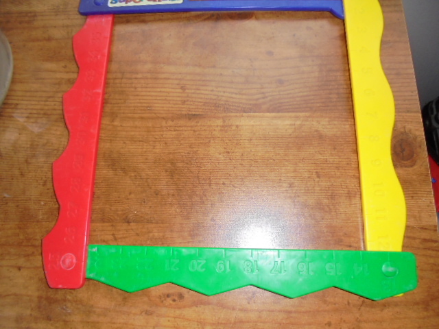 Super Chalk O Metric Ruler Sidewalk Chalk Toy Drawing Art School | eBay