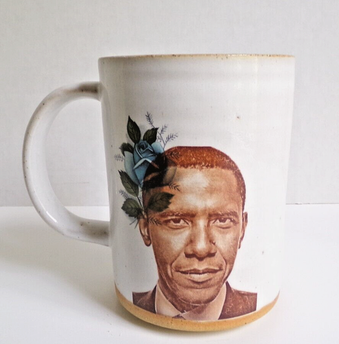 CCLC Barack & Michelle Obama Large Ceramic Coffee Mug, USA, 4.75 ...