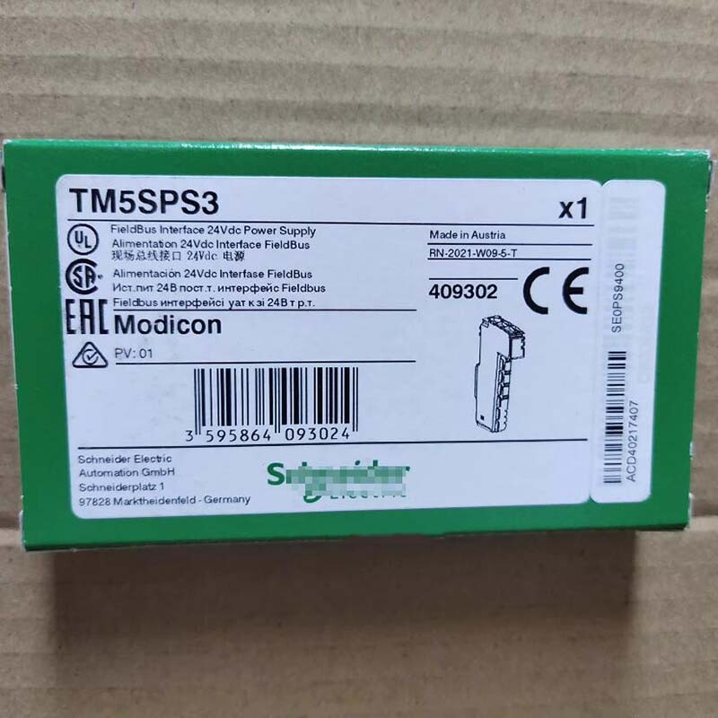 1 Pc. New TM5SPS3 Fieldbus Interface 24VDC Power Supply Module | eBay