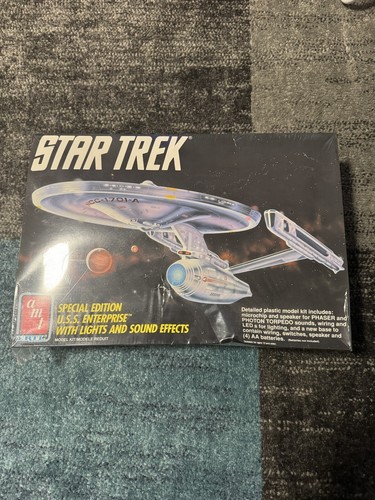 AMT STAR TREK SPECIAL EDITION USS ENTERPRISE LIGHTS SOUND EFFECTS | eBay