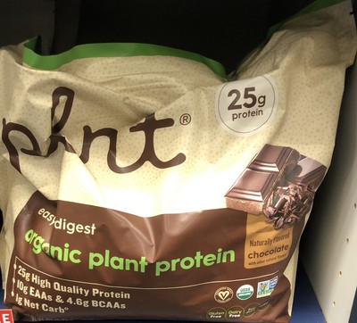 plnt Organic Plant Protein Powder Chocolate 5.45 lbs 65 Serv | eBay