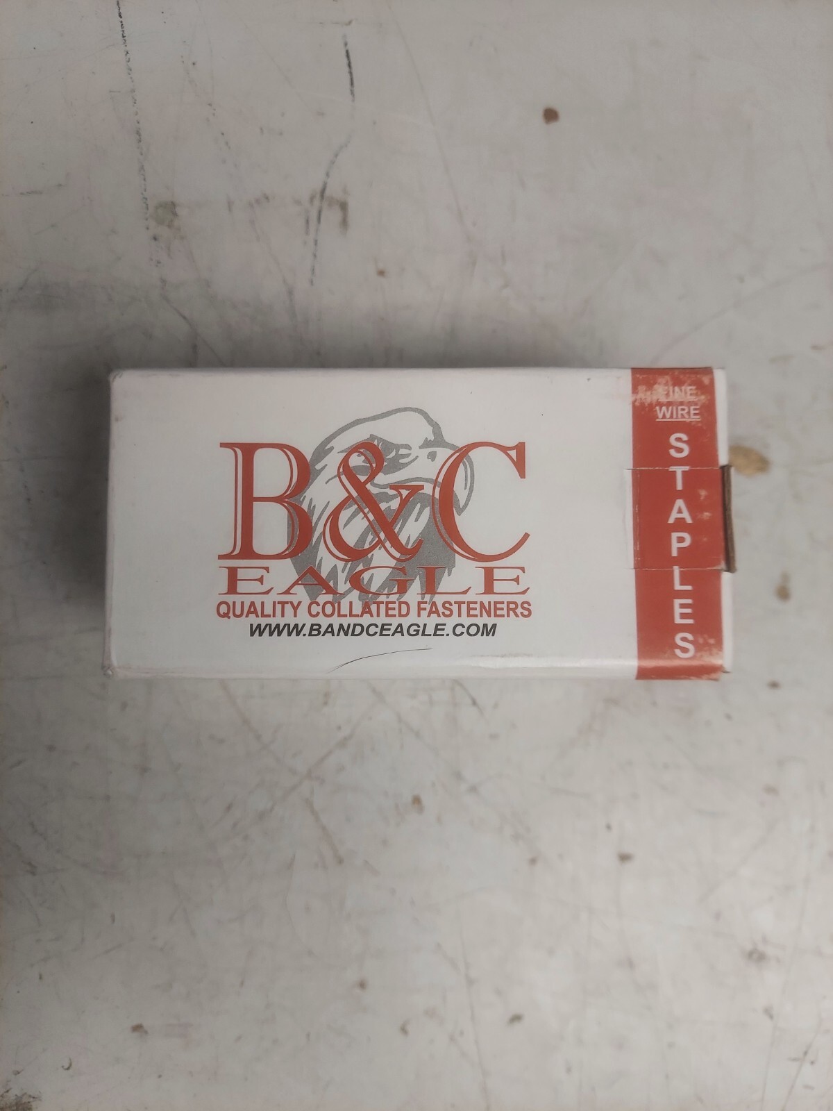 B&C Eagle STCR2619-38 Hammer Tacker Staples 7/16" Crown x 3/8" Leg for ...