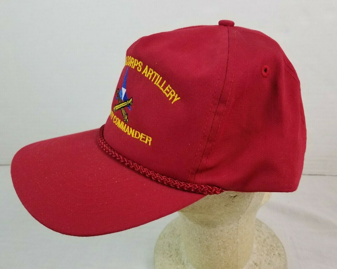 US ARMY III Armored Corps Artillery Hat Vintage Deput… - Gem