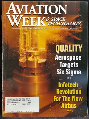 Aviation Week & Space Technology Magazine November 16 1998 | eBay
