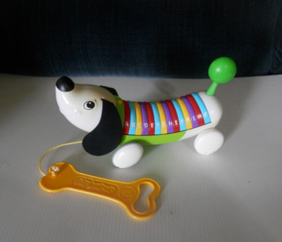 Leap Frog AlphaPup Alphabet Puppy Dog Green Kids Toddlers Toy Learn ABC ...