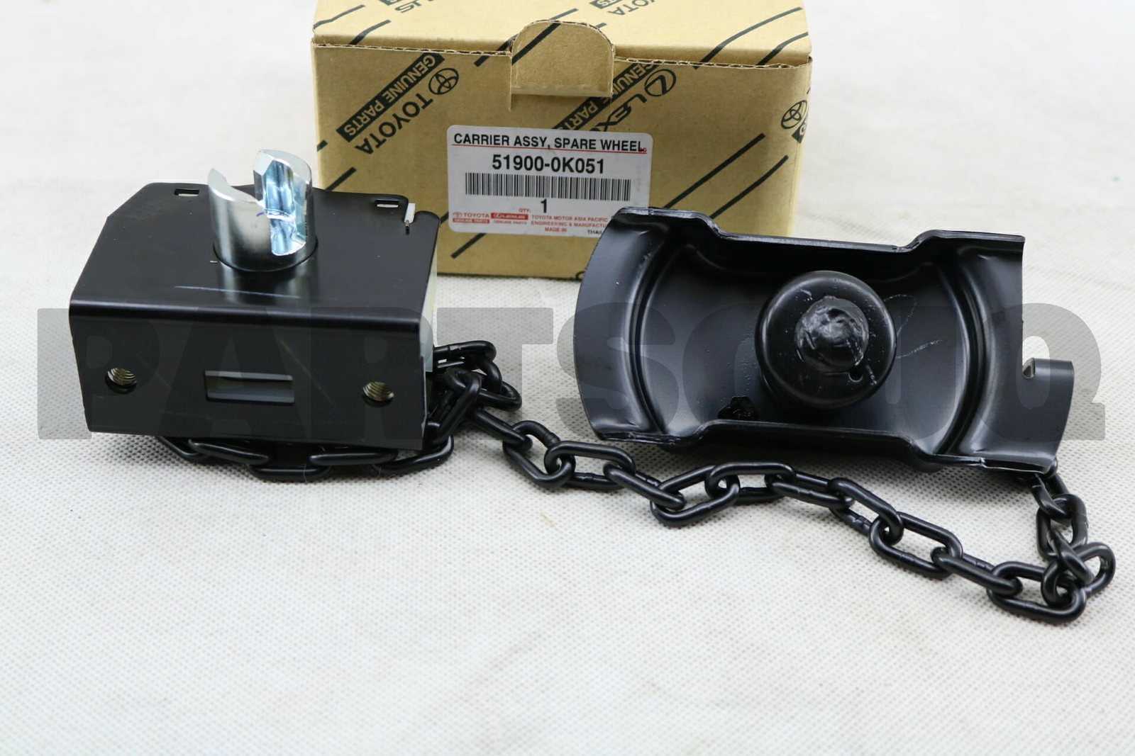 519000K051 Genuine Toyota CARRIER ASSY, SPARE WHEEL 51900-0K051 | eBay