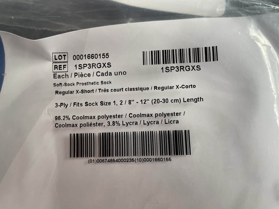 Knit-Rite Soft Sock ~ Light, 3 & 5-ply - Fits 1, 2 / 8-12" Reg X-Short ...