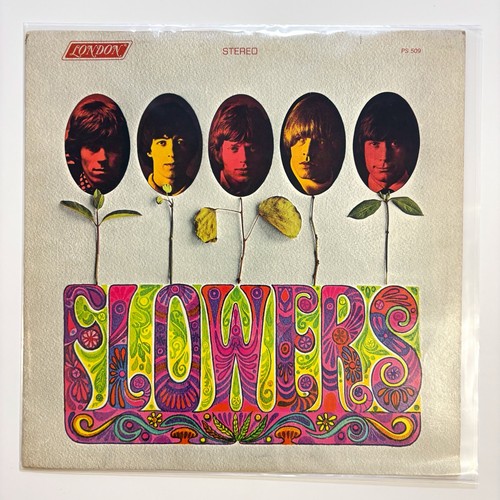 The Rolling Stones – Flowers LP Vinyl Record 1967 Original Psych Rock ...