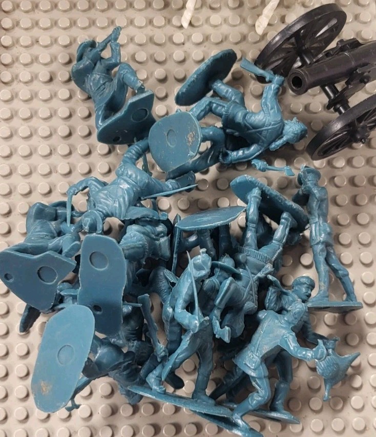 Marx Fort Apache Stockade Calvary Partial Playset Tin & Plastic Toy ...