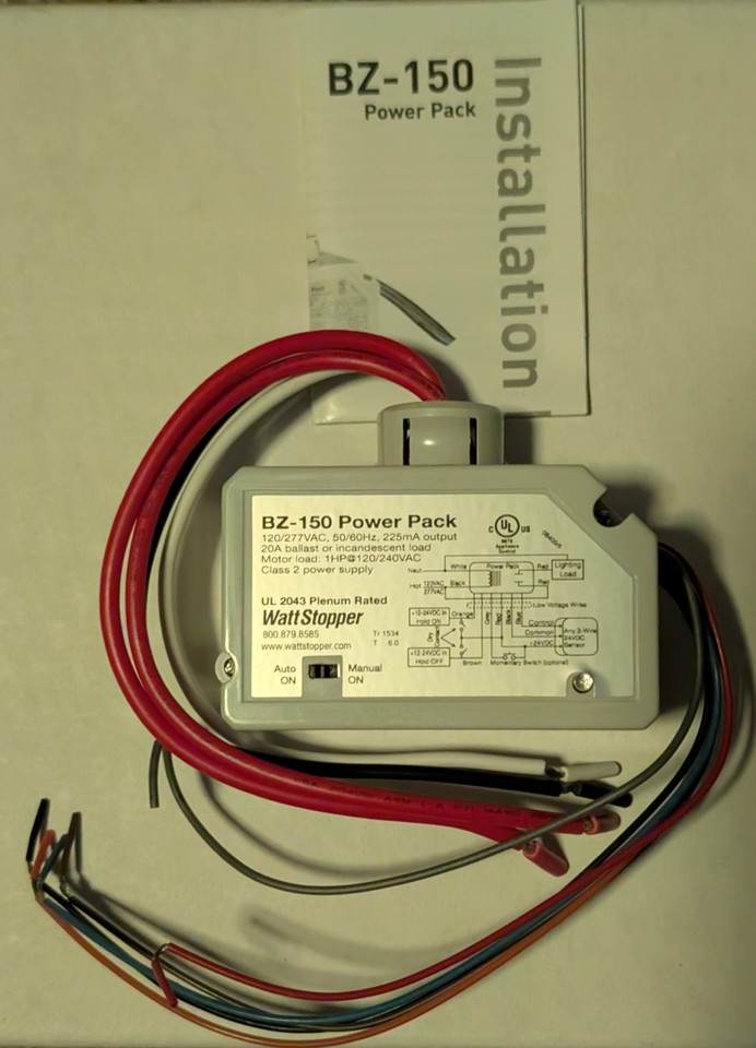 Wattstopper BZ-150 Power Pack 120/277 Volt Brand New In Box | eBay