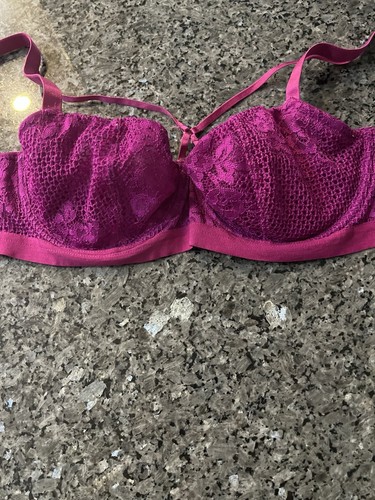 ASOS Cage Bra 34DD Berry | eBay