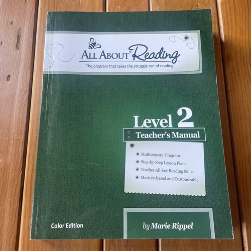 All About Reading Level 2 Teacher Manual Color Edition | eBay