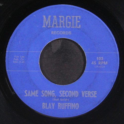 BLAY RUFFINO: this broken heart of mine / same song, second verse MARGIE 7" | eBay