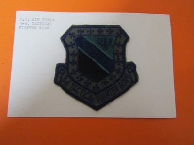 MILITARY PATCH U.S. AIR FORCE 3RD TACTICAL FIGHTER WING | eBay