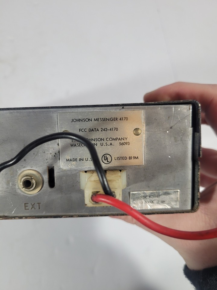 Johnson Messenger 4170 CB Untested Ships Free | eBay