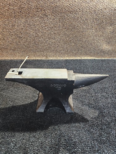 Cast Steel Anvil 113 Lbs Single Horn Anvil High Hardness Rugged Round ...