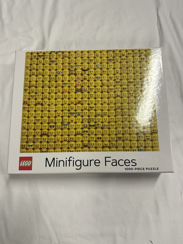 LEGO Minifigure Faces 1000 Piece Jigsaw Puzzle - 25" x 20" Complete ...