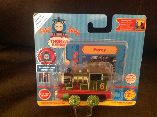 thomas take along limited edition percy die-cast metal metallic engine ...