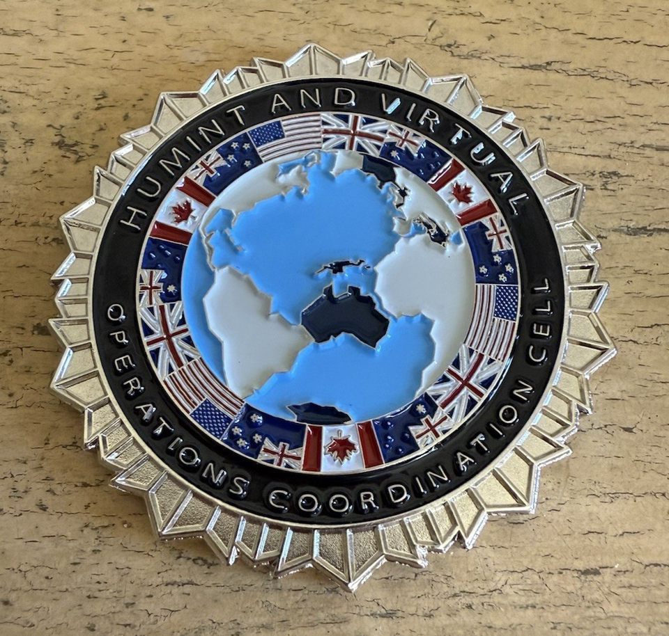 Humint And Virtual Operations Coordination Cell Challenge Coin | eBay