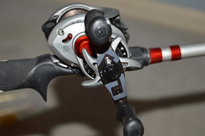quantum team kvd baitcast rod reel combo 11 bearing 7.0:1 burner 6' 10 ...
