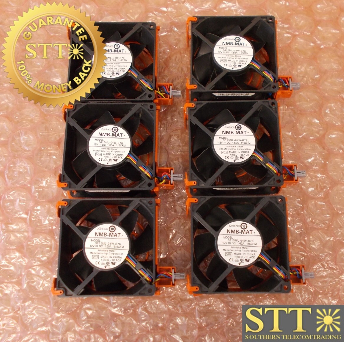 0C9857 DELL POWEREDGE 1900 2900 INTERNAL HOT SWAP FAN WITH MOUNT (LOT ...