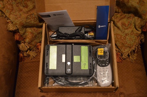 DIRECTV C41W-100 Wireless Genie Mini HD Receiver w/Cables power supply ...