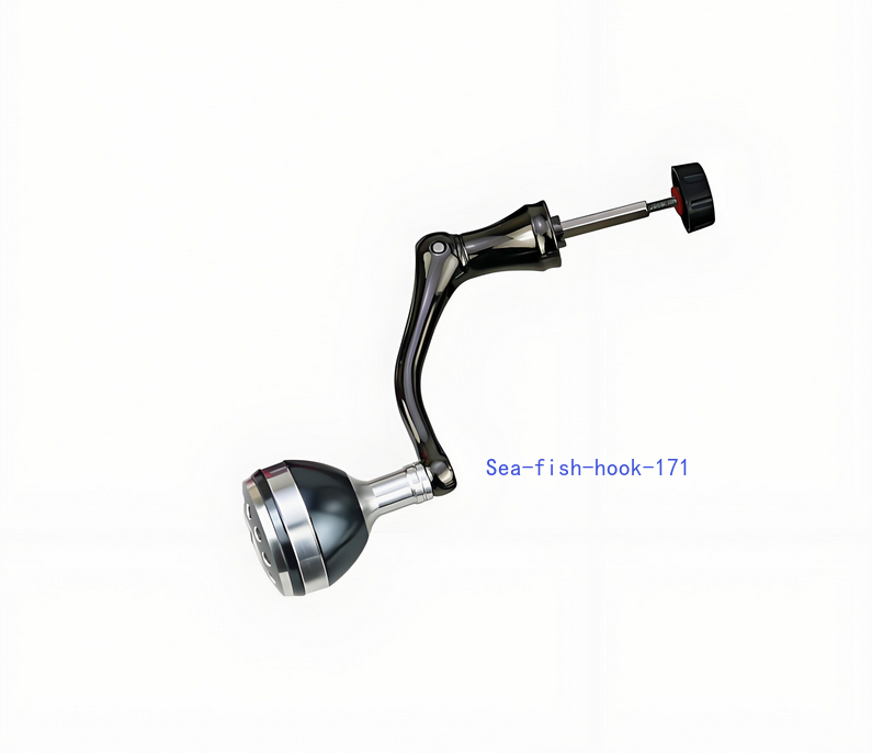 Fishing Reel Handle Metal Rocker Arm Crank Spinning Reel Handle ...