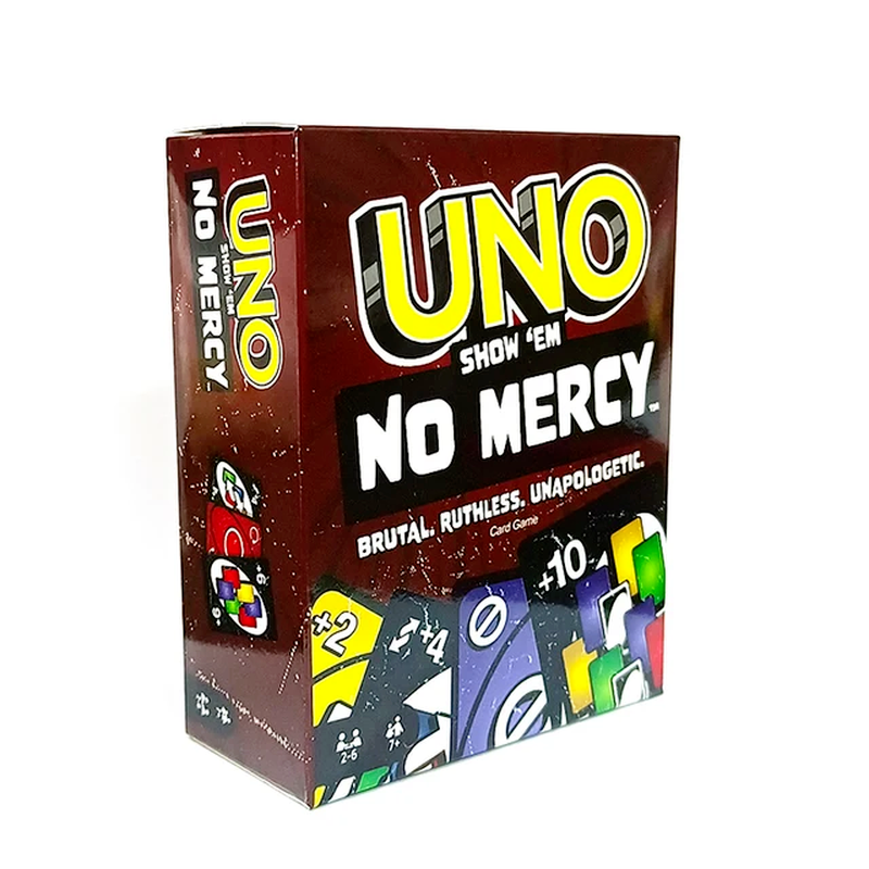 Mattel Uno Show 'Em No Mercy Family Party Card Game 194735220809 | eBay