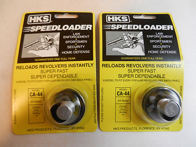 HKS Speedloader; Model CA-44; 5 Shot; 44 Special; 2 Pack; Fast ...