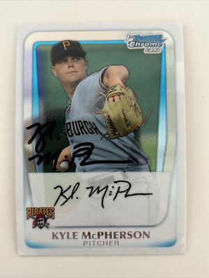 Kyle McPherson Autographed 2011 Bowman Chrome #BCP31 In Person N377 | eBay