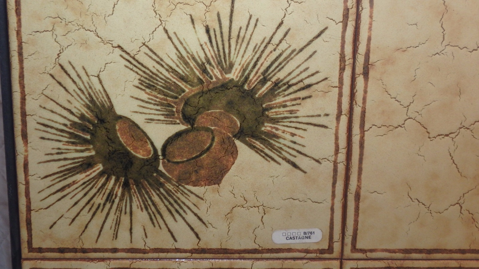 Vtg MID CENTURY ELEGANT ROMANY SPARTAN Italian CERAMIC TILE SAMPLE ...