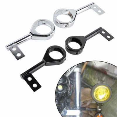 39mm/41mm/49mm Motorcycle Turn Signal Fog Light Fork Tube Mount Bracket ...