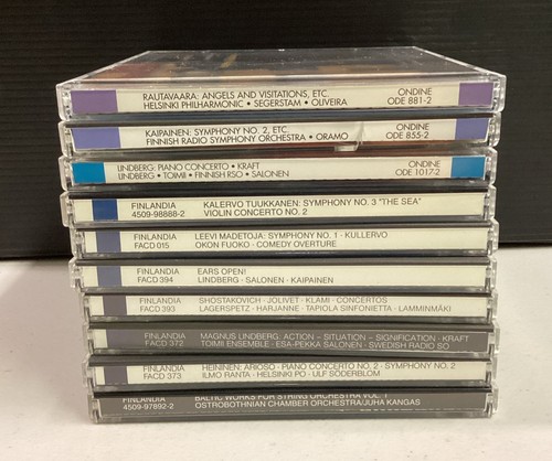 CD Lot Of 10 All Classical Finlandia Ondine (146) | eBay
