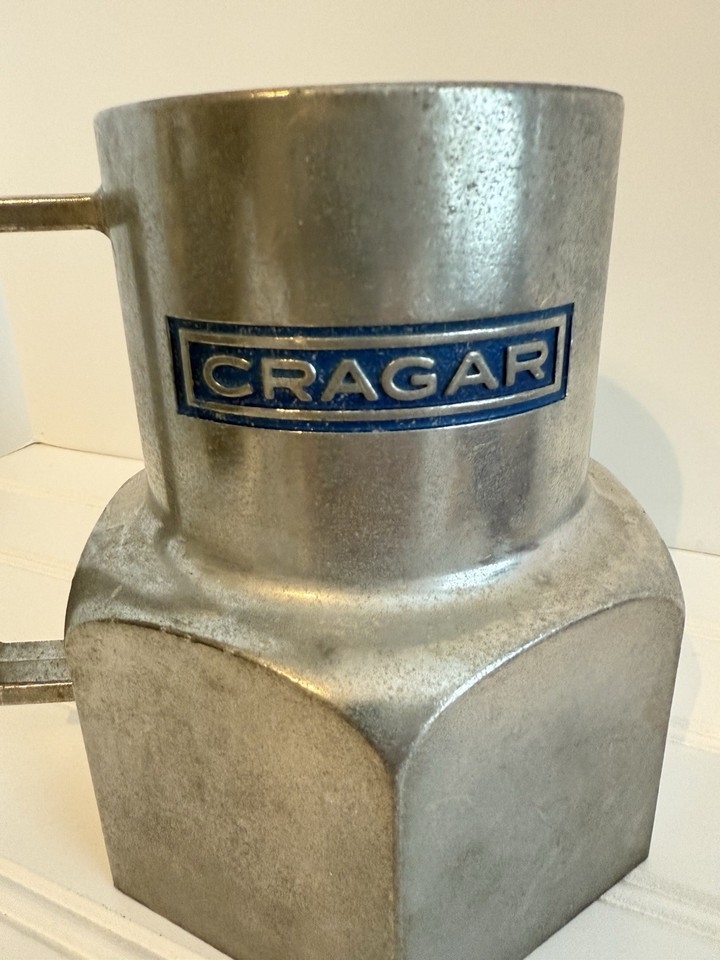 CRAGAR Vintage Mag Wheels CHUG A LUG MUG PROMOTIONAL Lug Nut 20oz Man ...
