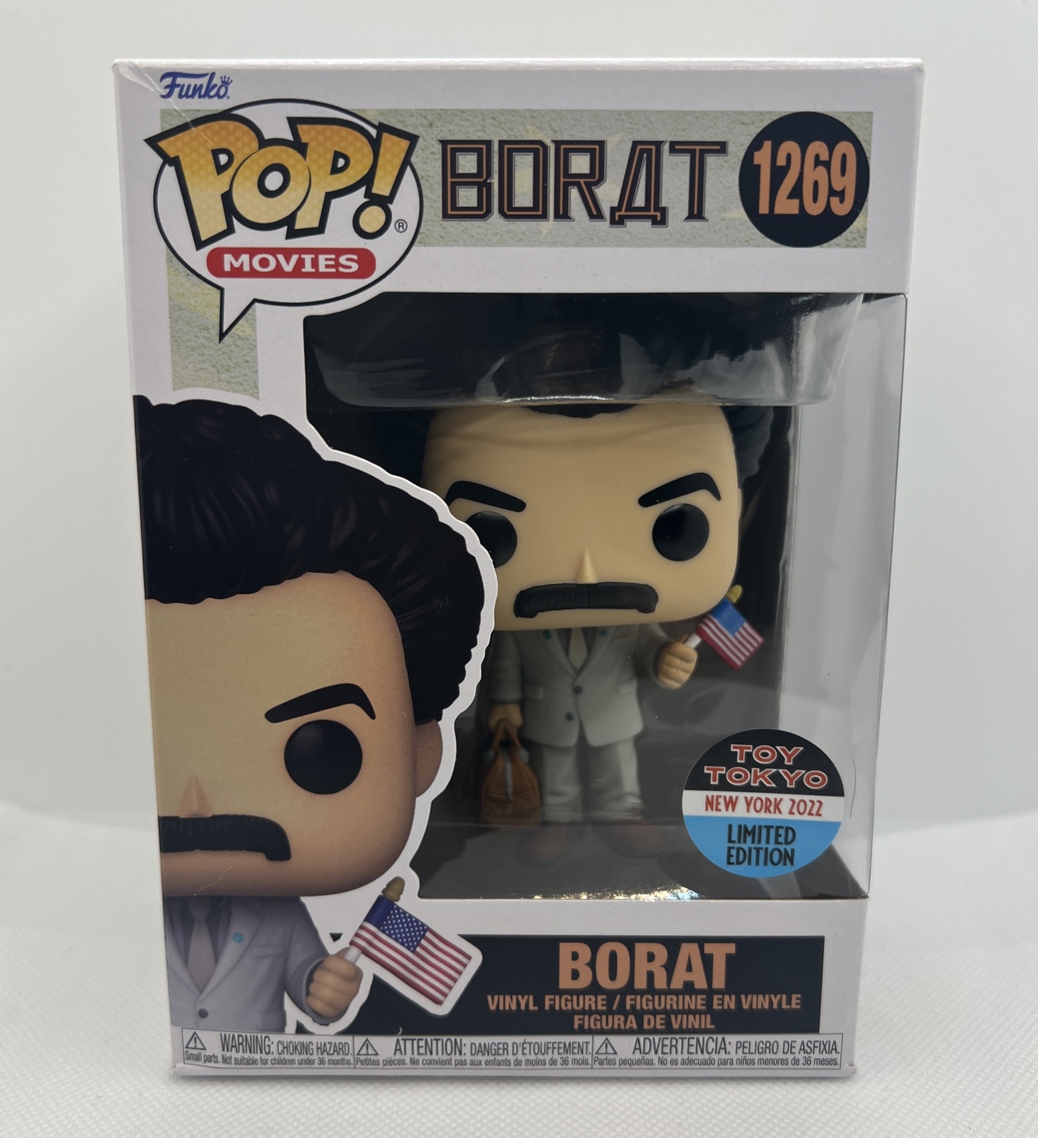 Funko Pop! Movies: Borat - Borat (1269) Vinyl Figure - 67053 for sale ...