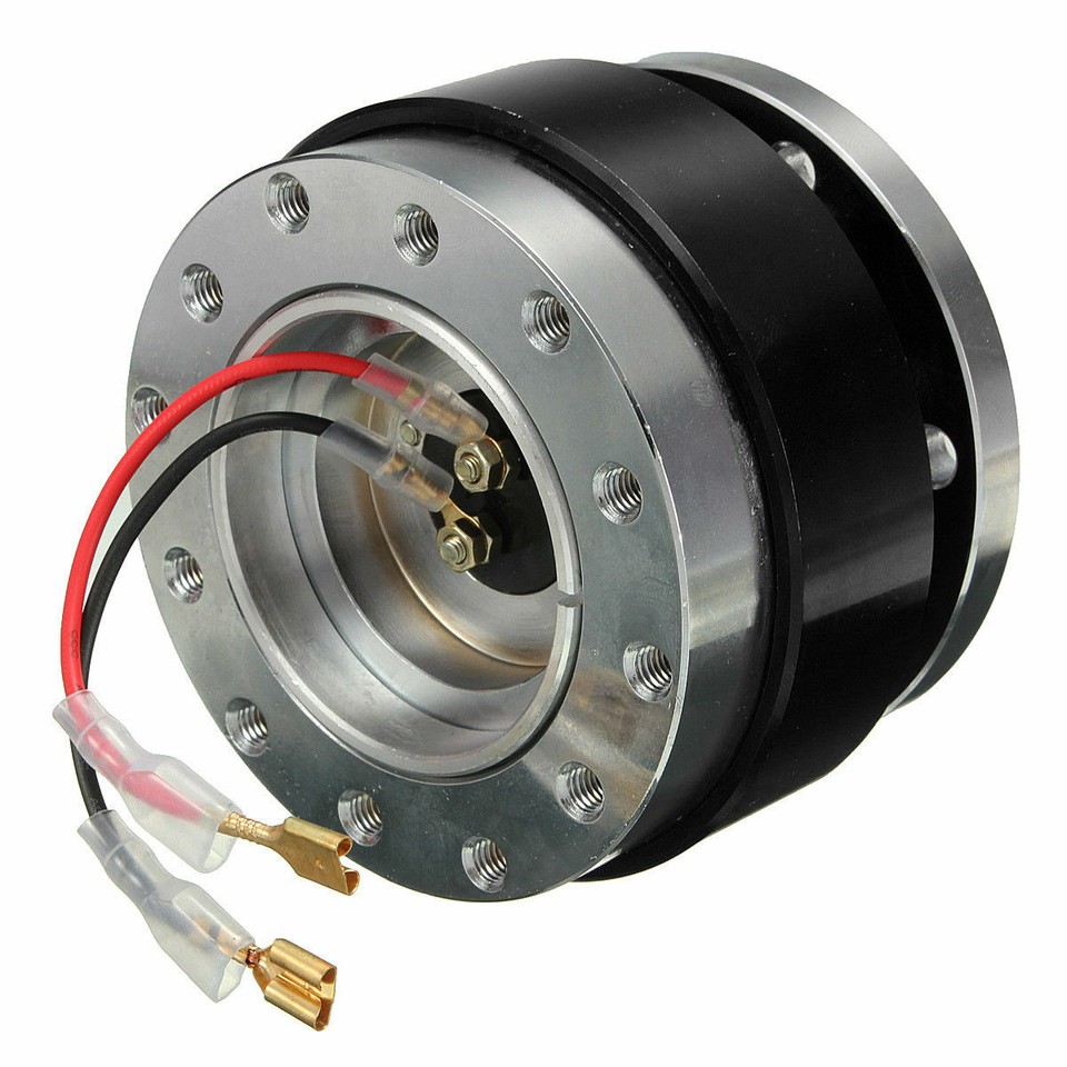 Ball Bearing Detachable Black Steering Wheel Quick Release Extend Hub ...