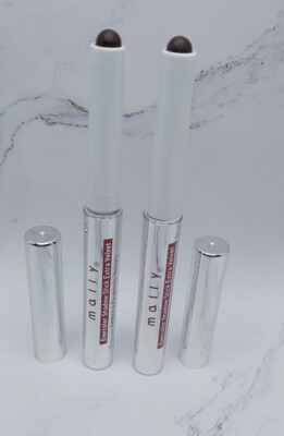 2 Mally Evercolor Eye Shadow Stick Extra Velvet *COCOA* full size NWOB ...