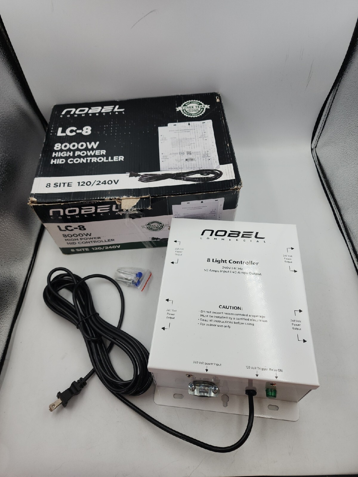 Nobel LC-8 Commercial 8 Outlets Indoor Grow Light/Lighting Controller ...