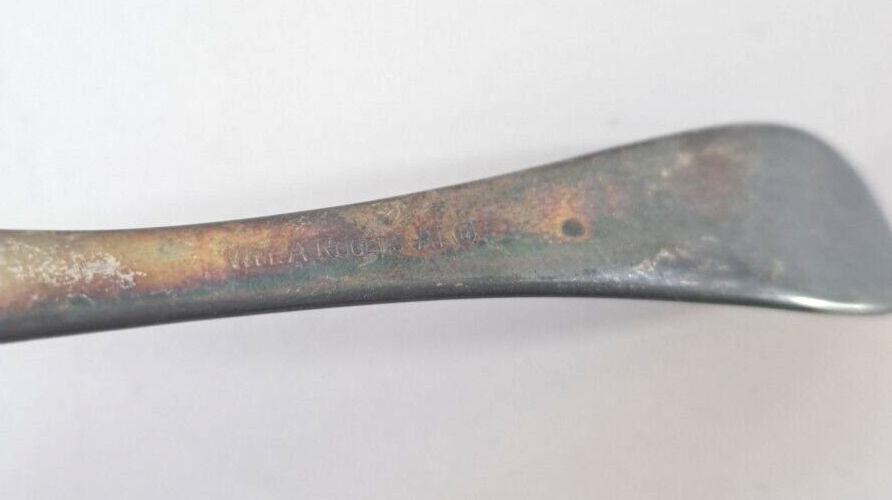 Antique Rogers Shell Knife Twisted Handle Victorian 1800s Silverplate ...