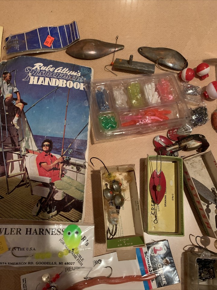 Huge fishing lot Mix Lures Storm Rapala Hooks Jigheads Baits Spinner | eBay