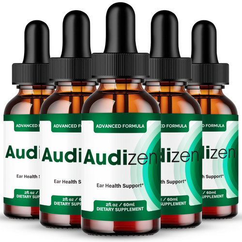 (5 Pack) Audizen Tinnitus Drops, Advanced Ear Health and Hearing ...