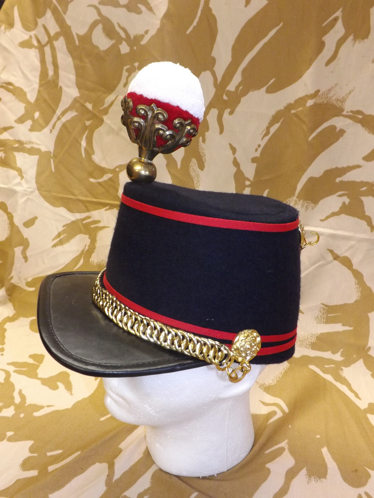 Repro British Army Other ranks Last Pattern Shako 1868-1879 Home ...