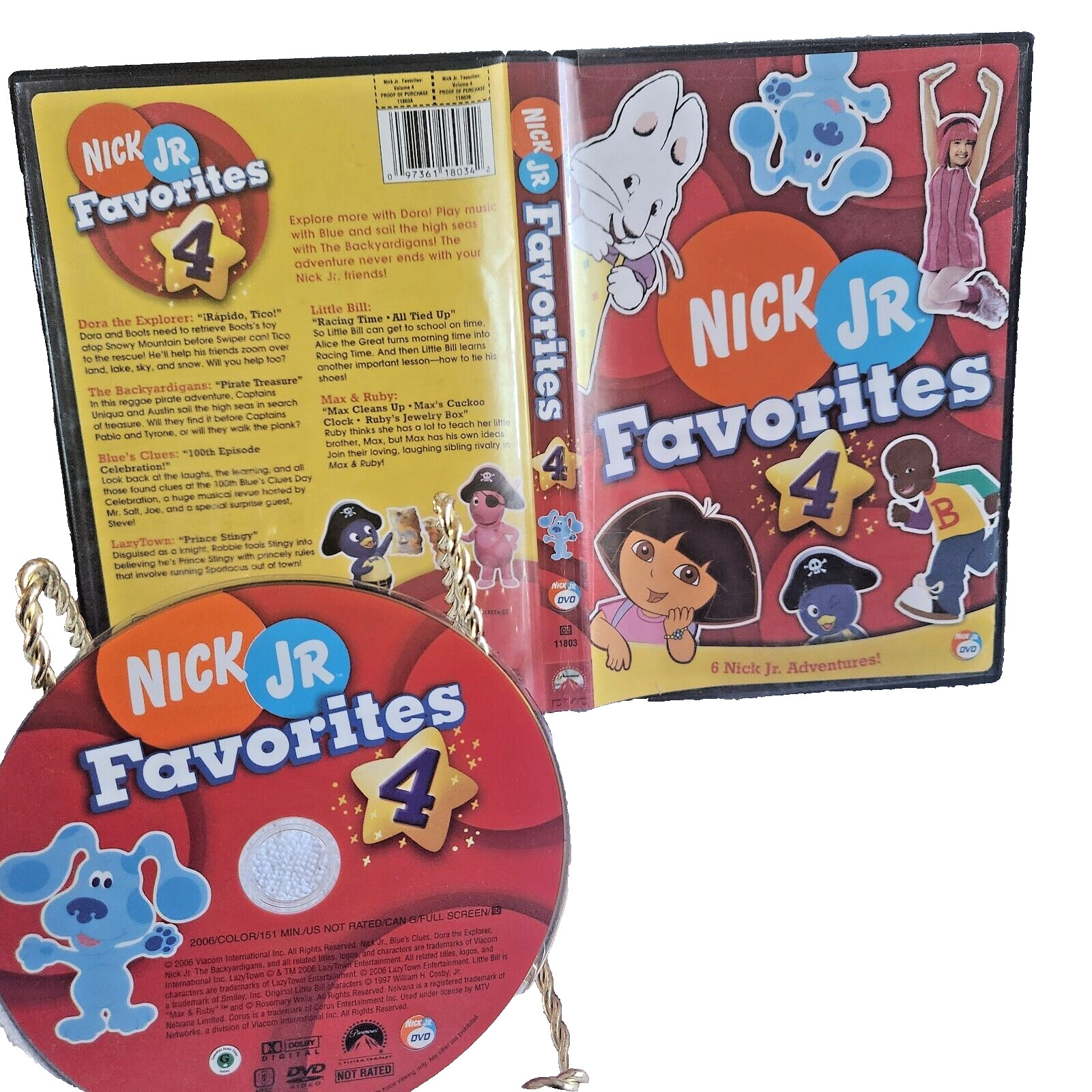 Nick Jr. Favorites Vol 4 DVD Blue's Clue | Grelly USA