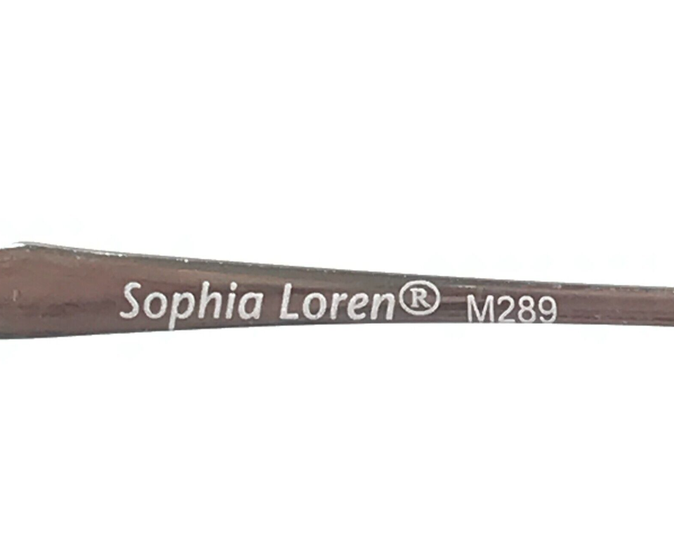Sophia Loren Petite Eyeglasses Frames ZYLOWARE M289 019 Rose Gold 50-16 ...