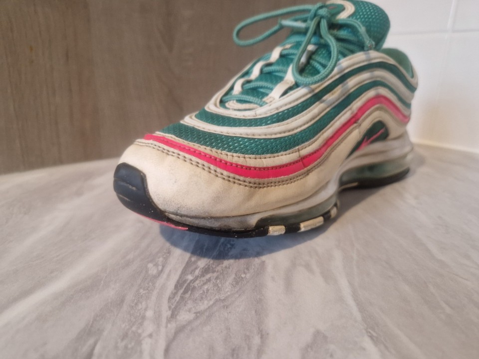Nike Air Max 97 South Beach 2017 Release UK10/US11 Gc Pink Green ...