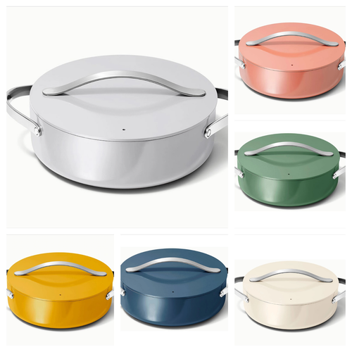 Caraway 6qt Nonstick Ceramic Rondeau Pan with Lid | eBay