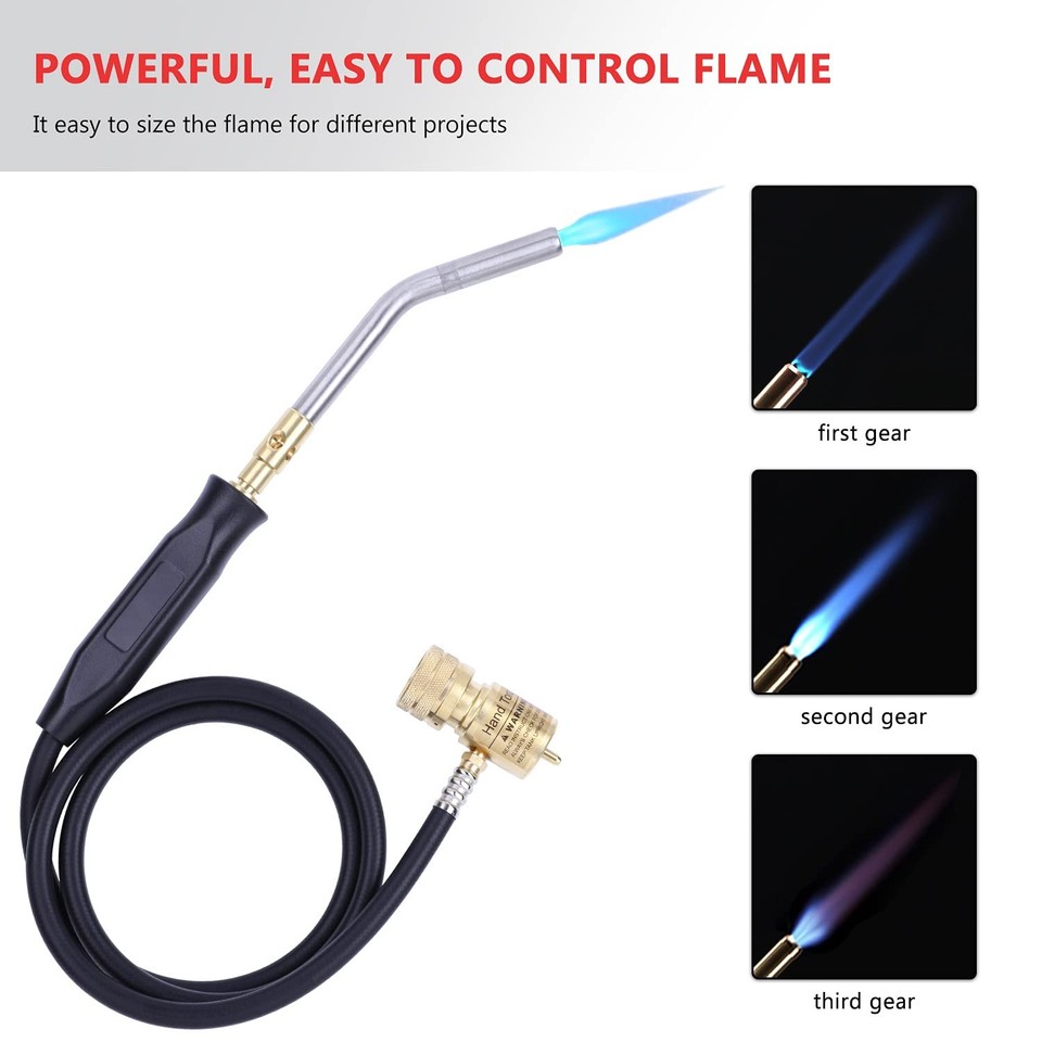 Propane Torch Hand Hose, Mapp Gas Torch,Welding Torch,Hose Length 1.5M ...