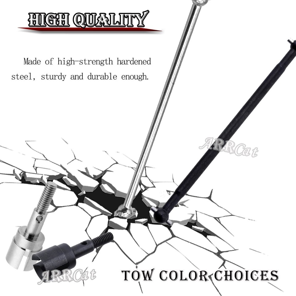 Drive Shaft Upgrades Part for Redcat Volcano Epx/PRO,ARRCat Metal 90MM ...