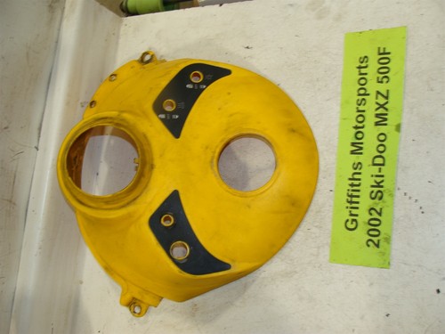 2002 01 SKI DOO MXZ 500F fan zx chassis yellow dash console gas tank ...
